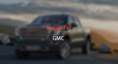 GMC decals, stickers and vehicle graphics by Bubbles Designs