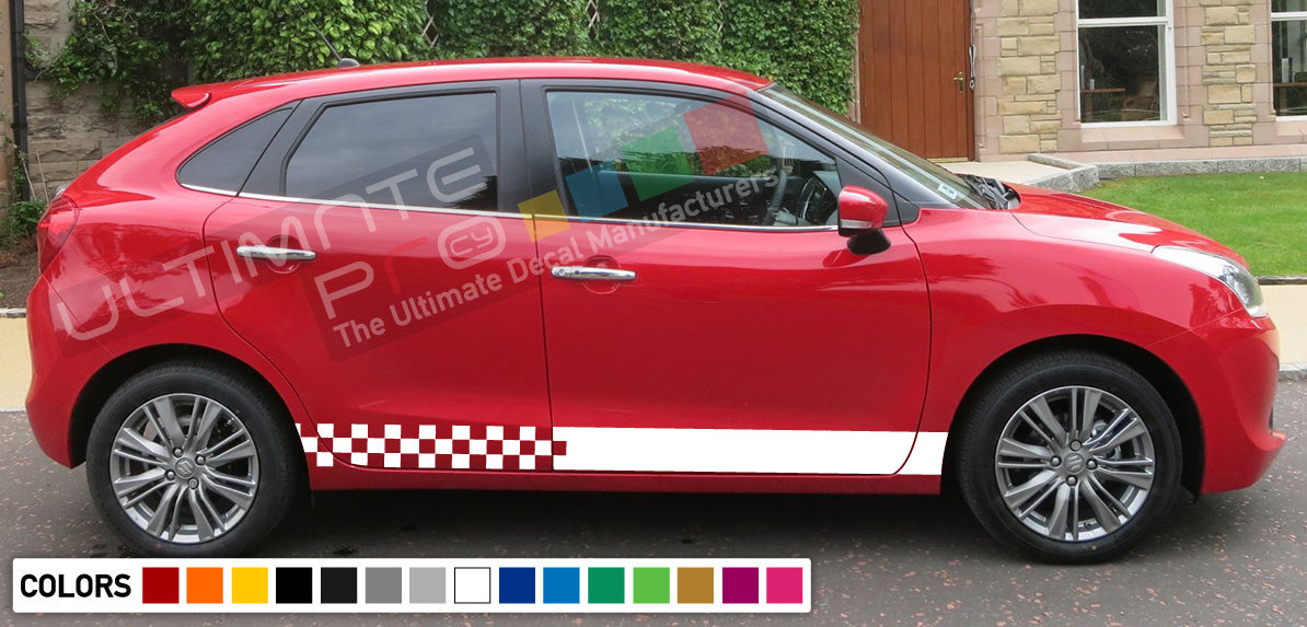 Decal Suzuki Baleno Graphic Stripes Suzuki Baleno 2008-Present