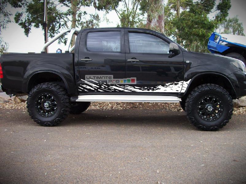 Toyota Hilux decals, stickers and vehicle graphics