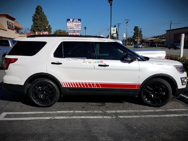 Ford Explorer decals, stickers and vehicle graphics