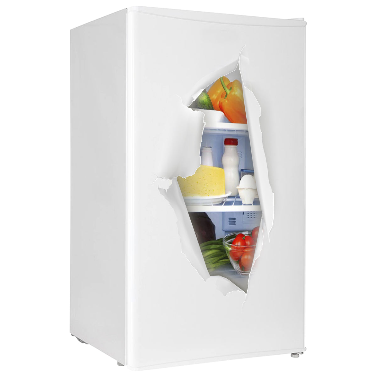 Mini Fridge Decals vinyl Scratch 2 Design Fridge Decals, Wrap