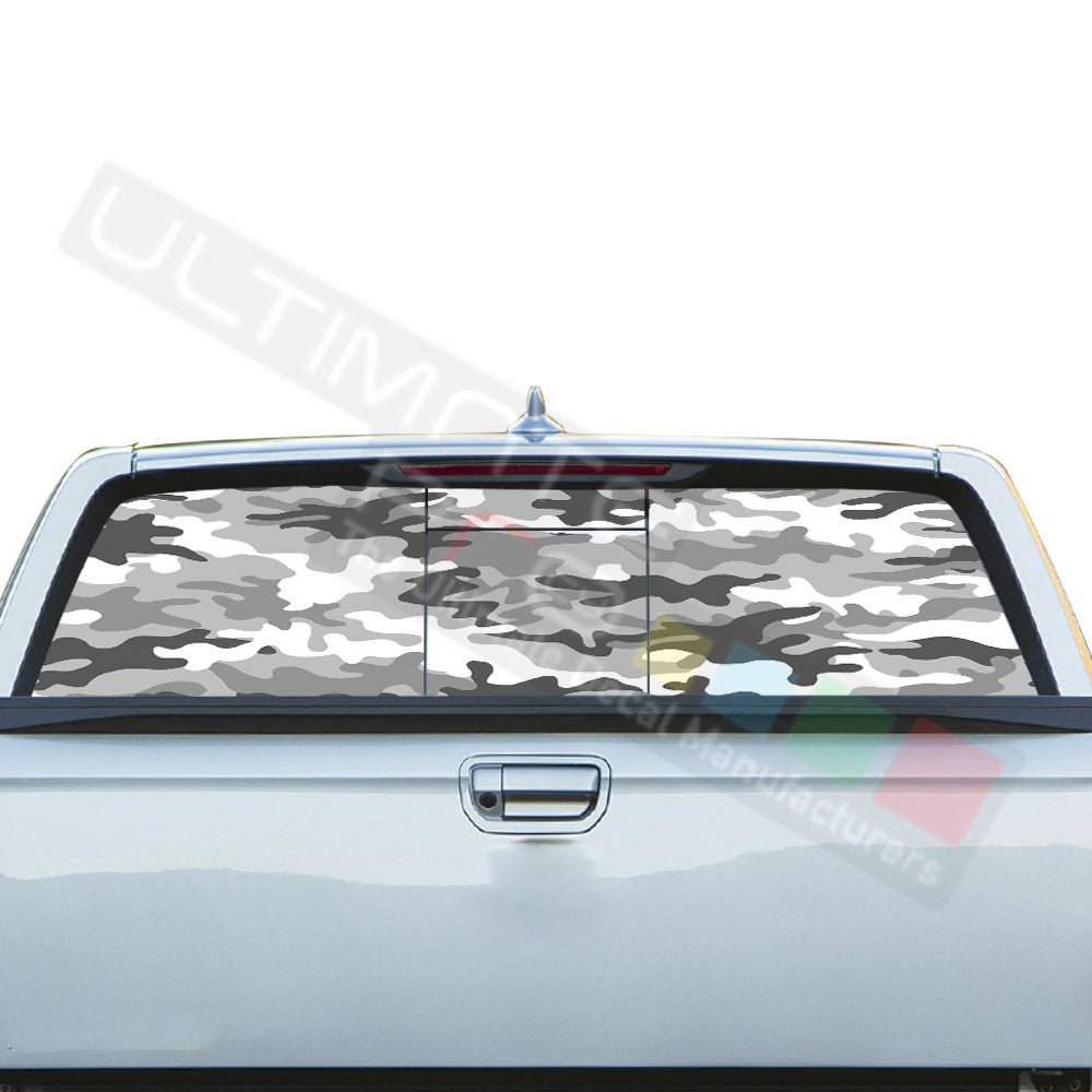 Camo Window Decals For Trucks