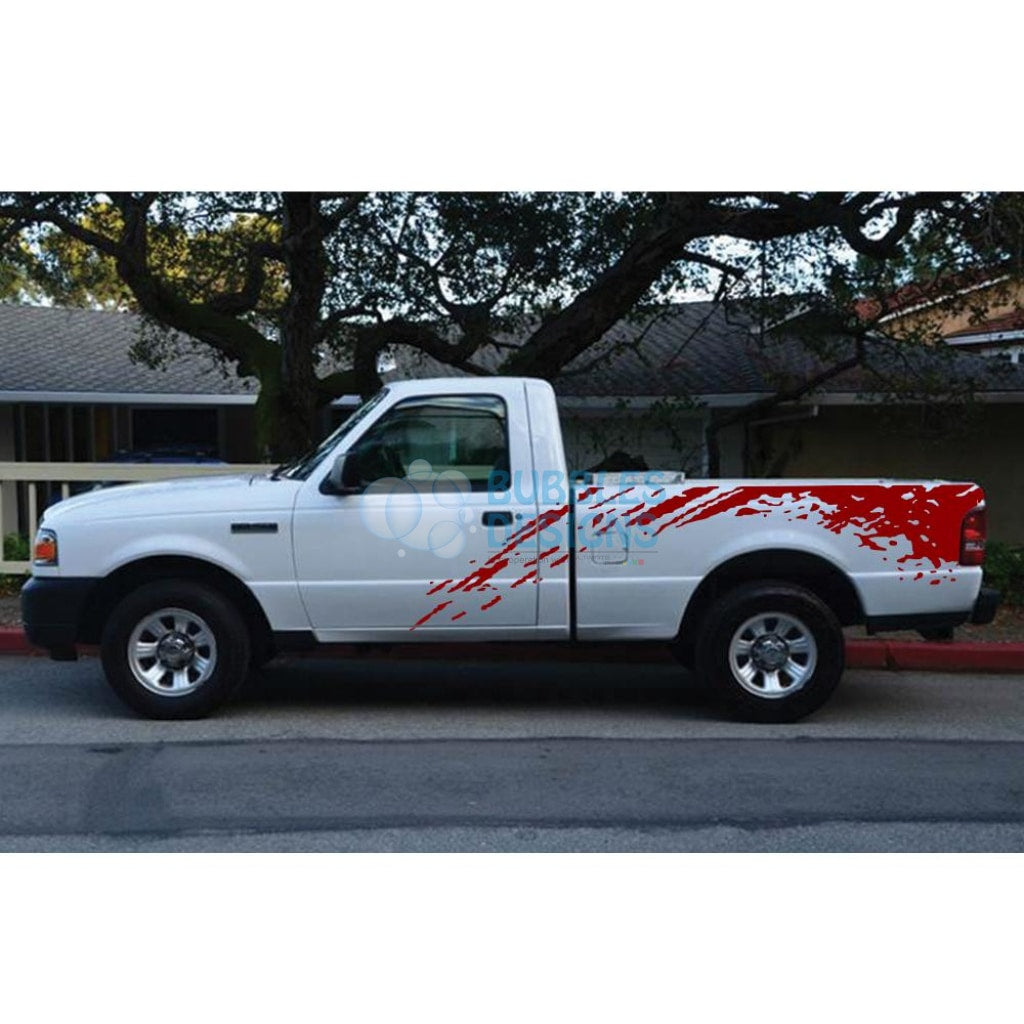 Sticker vinyl Ford Ranger Regular Cab 1998 - 2012